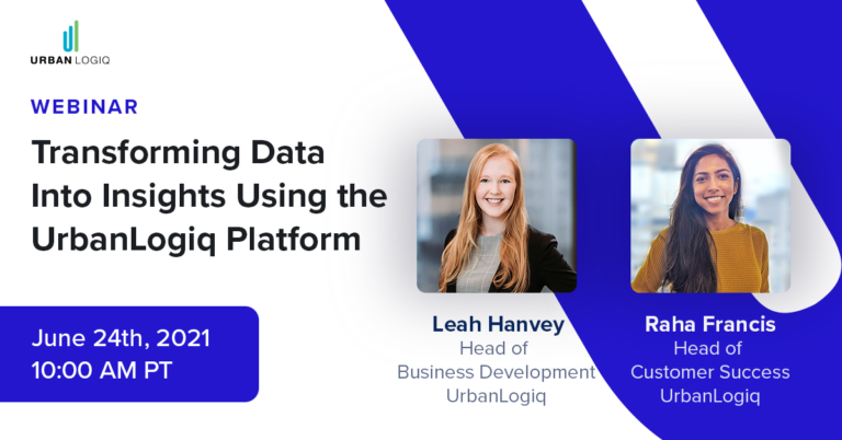 Transforming Data Into Insights Using the UrbanLogiq Platform Webinar
