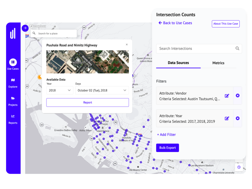 Intersection and Road Segment Counts | UrbanLogiq